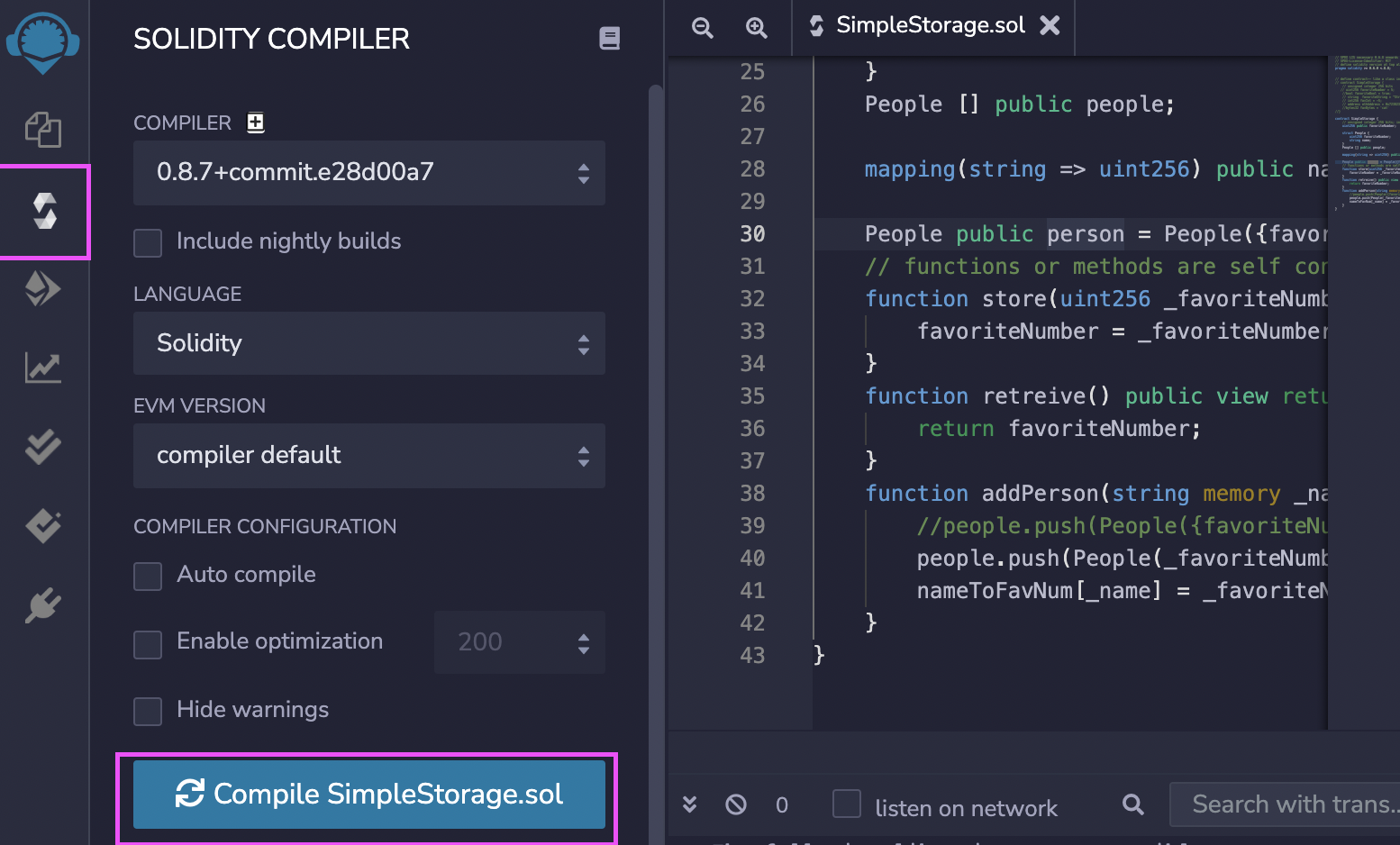 Write First Smart Contract in Solidity | Blockchain – Sesame Disk Group