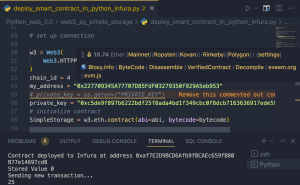 Smart Contracts in Python: Complete Guide – Sesame Disk Group