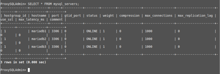 Mysql Cluster Deploy Galera With Mariadb And Proxysql Sesame Disk Group