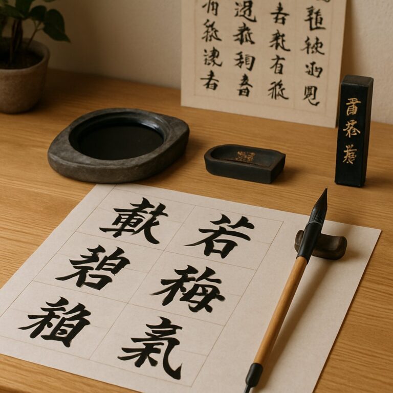 Chinese Calligraphy Practice: A Step-by-Step Guide - Sesame Disk
